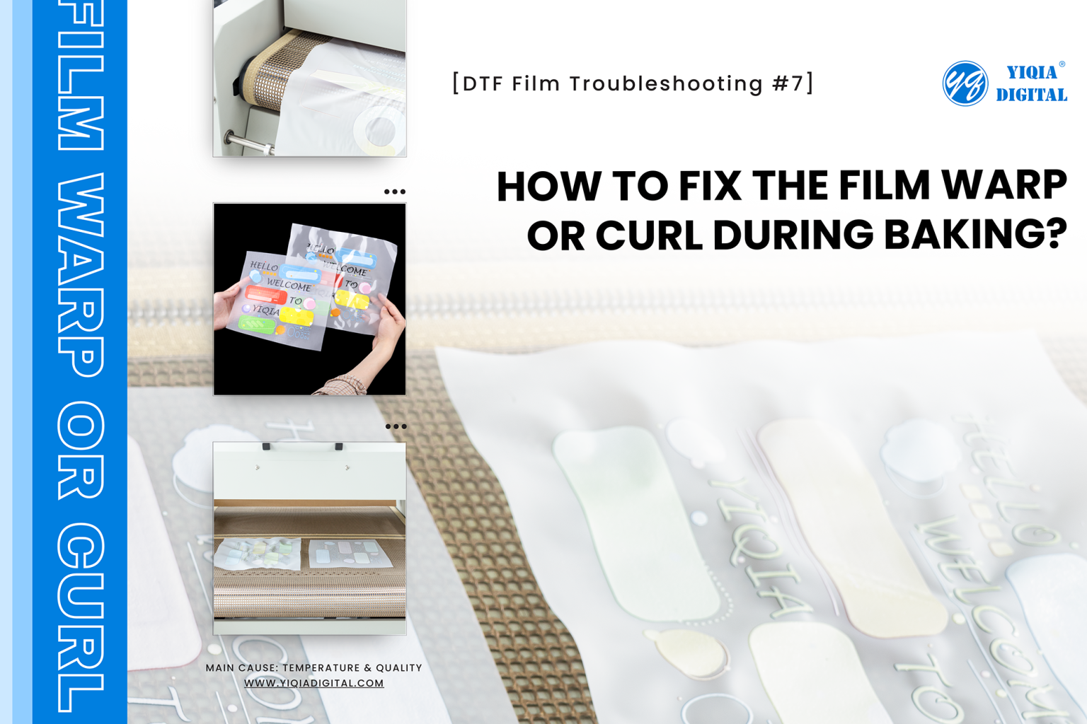 Solución De Problemas Con Película DTF #7: ¡Adiós A Las Curvas! El Secreto Para Evitar Que Tu ...