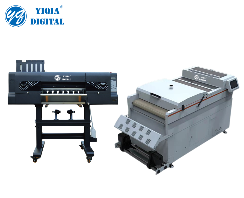 2 Head DTF Printer With Powder Shaker And Dryer - YIQIA DIGITAL